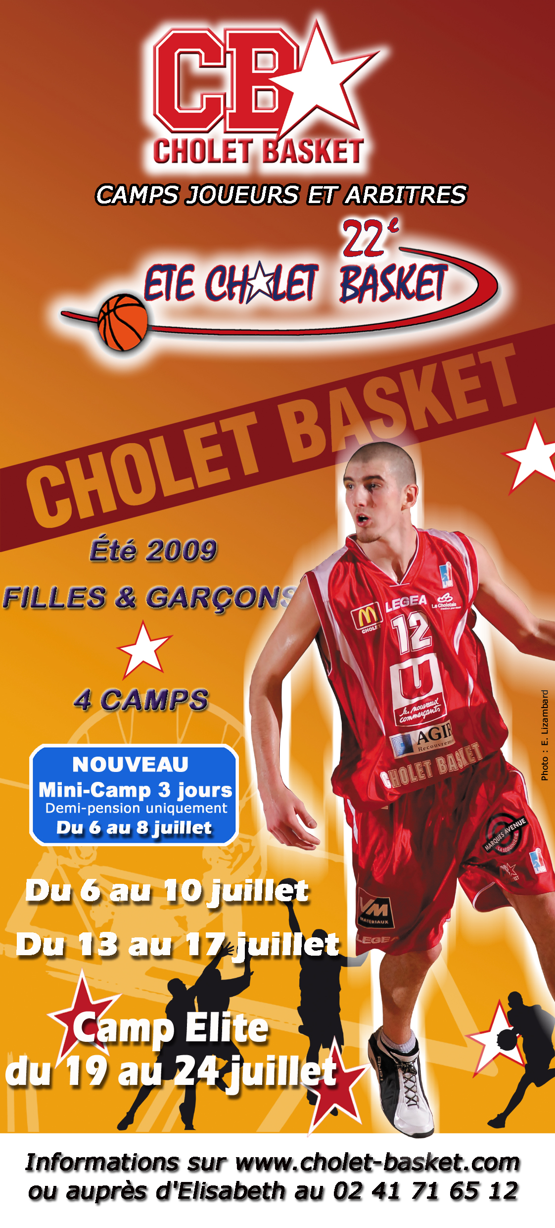 22ème CAMP ETE CHOLET BASKET | Cholet Basket