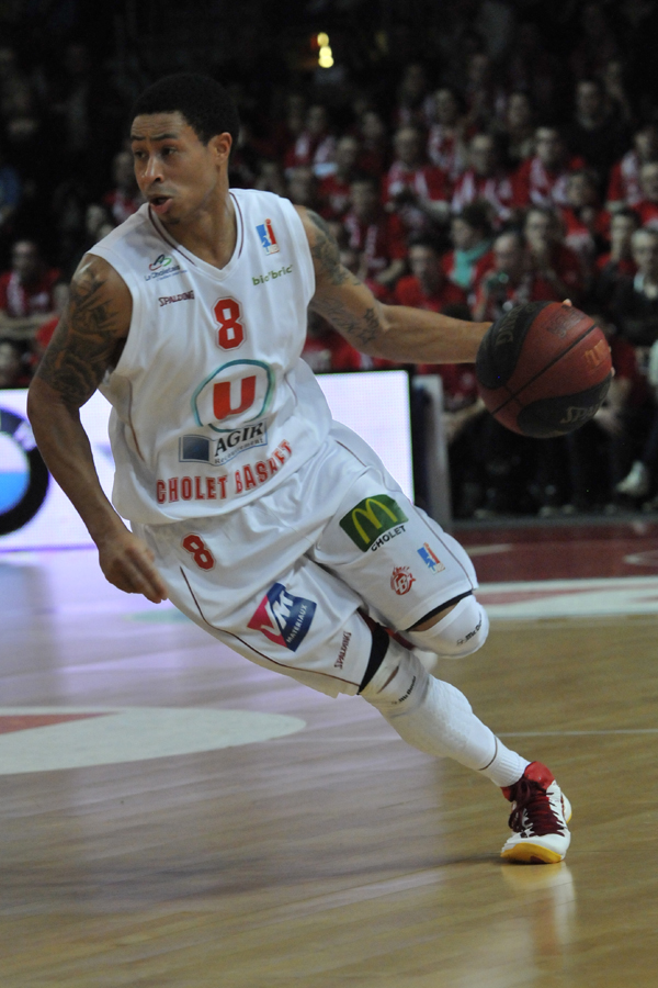 AJ Slaughter, MVP choletais du mois de décembre 2012 | Cholet Basket