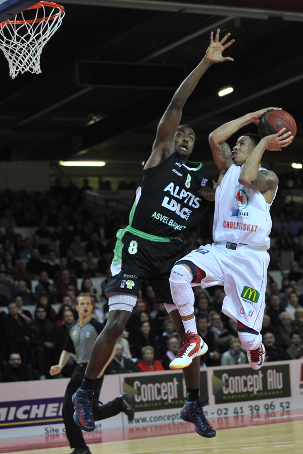 AJ Slaughter, MVP choletais du mois de février 2013 | Cholet Basket