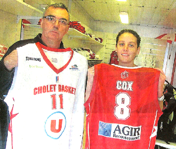 Cette saison, une nouvelle tenue portée par les joueurs de Cholet ...