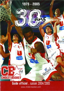 Guide Officiel - Saison 04/05 | Cholet Basket