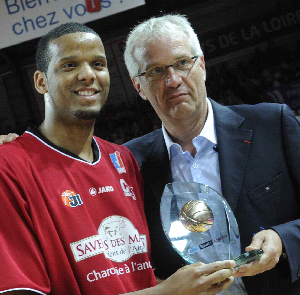 Samuel Mejia, meilleur joueur du mois d’avril 2011 en ProA | Cholet Basket