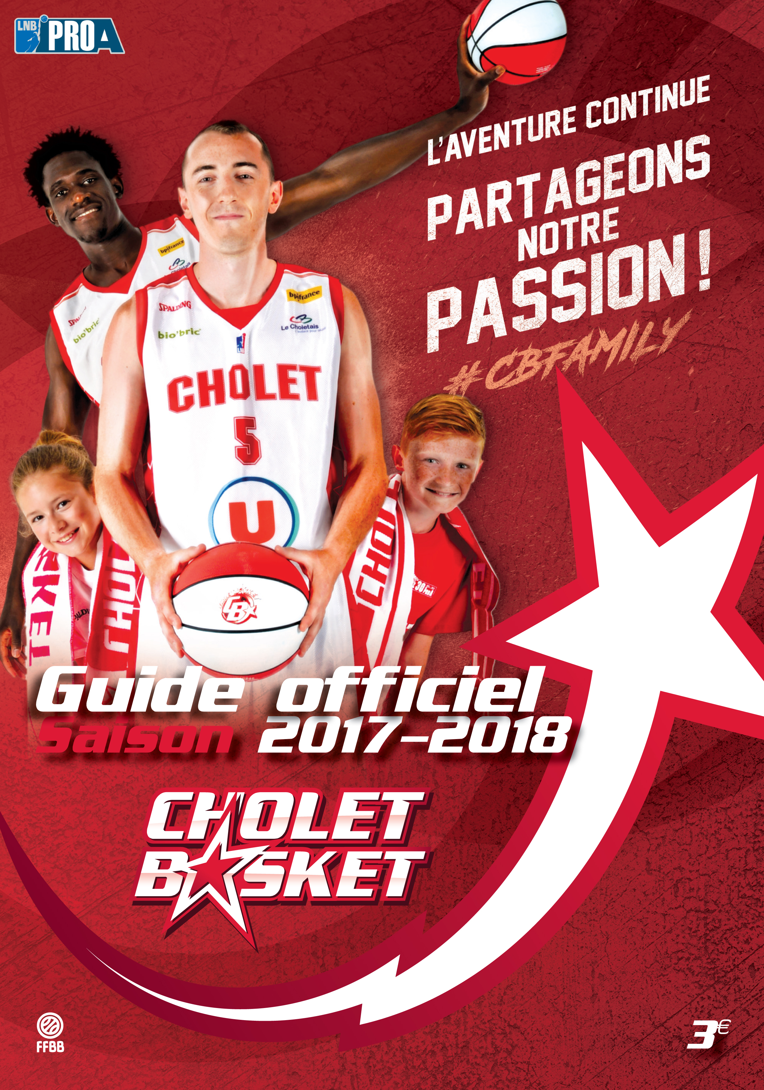 GUIDE OFFICIEL - SAISON 2017/18 | Cholet Basket